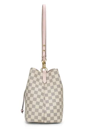 LOUIS VUITTON Damier Azur Neo Noé Bucket Bag - Pink