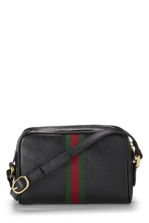 Gucci Leather Web Ophidia Crossbody Bag