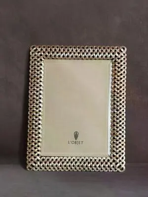 L'Objet Braid Frame - Brown