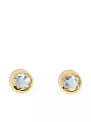 Bimba Y Lola Round Stud Earrings - Gold