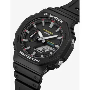 G-Shock Carbon And Resin Quartz Watch - Black