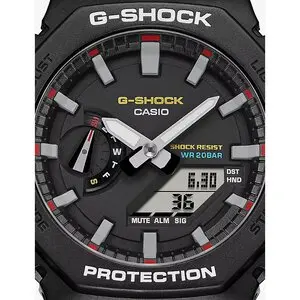 G-Shock Carbon And Resin Quartz Watch - Black