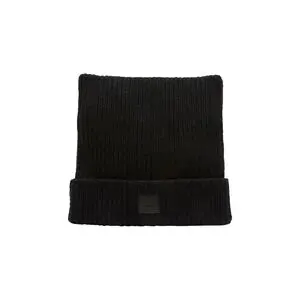Acne Studios Face Logo Square Beanie - Black