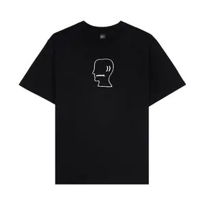 BRAIN DEAD Logohead Tee - Black