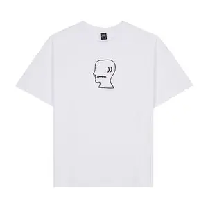BRAIN DEAD Logohead Tee - White