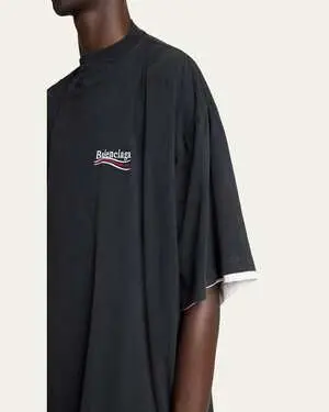 Balenciaga Double-layer T-shirt