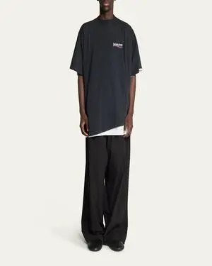 Balenciaga Double-layer T-shirt