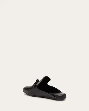 Bottega Veneta Roma Shiny Leather Knot Mules