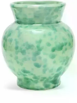 CABANA Speckled Ceramic Vase - Green