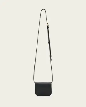 ALLSAINTS Maeve Leather Cardholder Crossbody