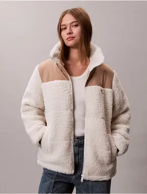 Women's Sherpa Puffer Jackets
