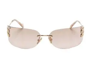 Miu Miu Rimless Sunglasses - Gold (0mu A51s 5ak20p)