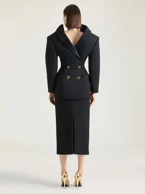 Givenchy Back-to-front Wool Jacket