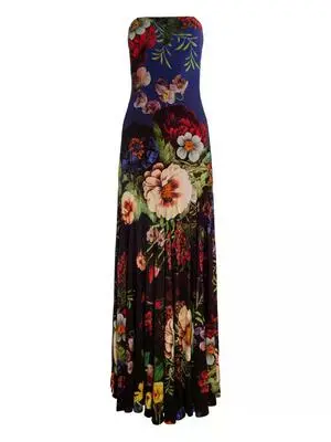 Alice + Olivia Augusta Floral Maxi Dress