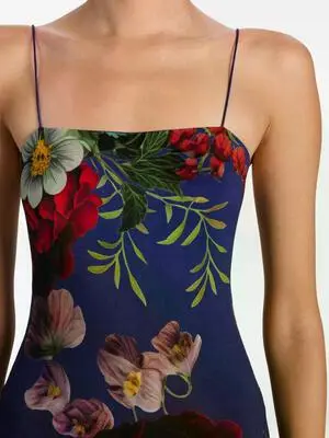 Alice + Olivia Augusta Floral Maxi Dress