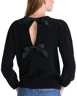 Vineyard Vines Bow Back Sweater - Jet Black
