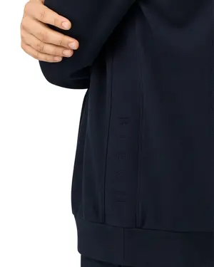 Boggi Milano Twill Interlock Sweatshirt - Navy Blue