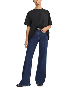Good American Good Waist Palazzo Jeans