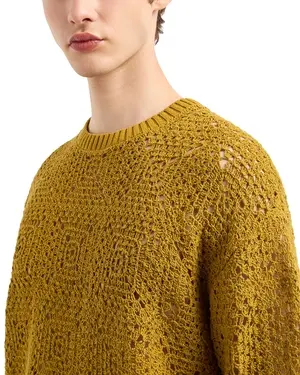 Emporio Armani Crocheted Sweater