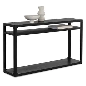 SUNPAN Doncaster Console Table - Black