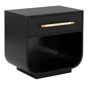 SUNPAN Tarrant Nightstand - Black