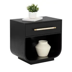 SUNPAN Tarrant Nightstand - Black