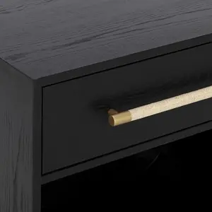 SUNPAN Tarrant Nightstand - Black