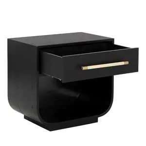 SUNPAN Tarrant Nightstand - Black