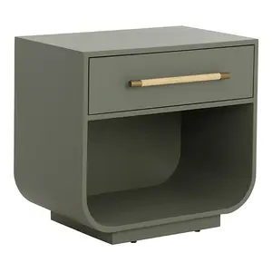 SUNPAN Tarrant Nightstand Cognac
