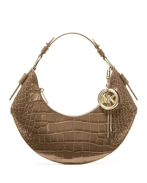 Michael Kors Gold Tone Shoulder Bags