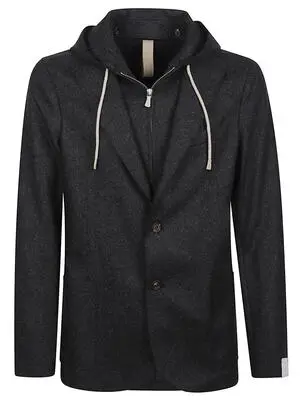 Eleventy Eleventy Tailored Jacket - Black
