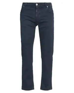 Eleventy Cotton Elastane Straight-leg Jeans - Navy