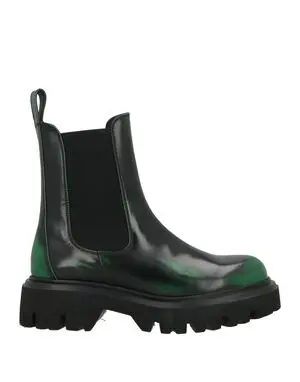 MSGM Leather Ankle Boots