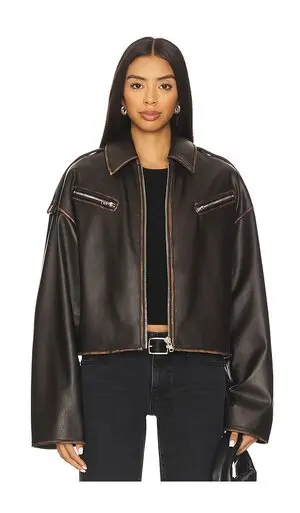 Lovers And Friends Leather Outerwear For Women