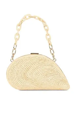 Simkhai Bridget Oyster Shell Clutch