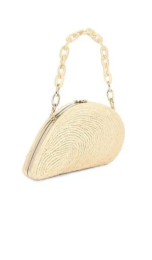 Simkhai Bridget Oyster Shell Clutch