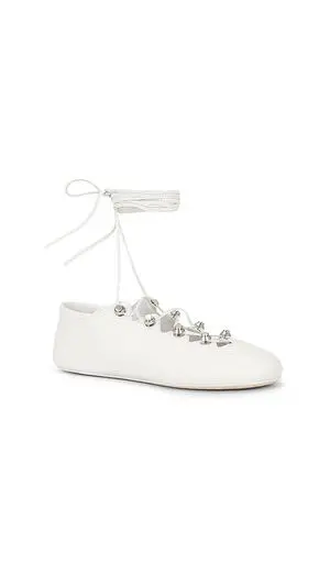 Alexander Wang Vyolette Lace Up Flat