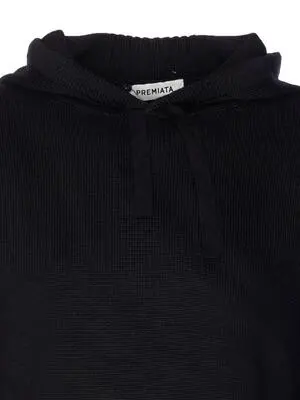 Premiata Logo-patch Hooded Sweater