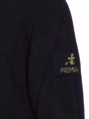 Premiata Logo-patch Hooded Sweater