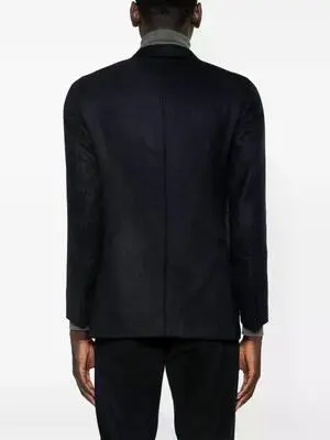 BAGNOLI SARTORIA NAPOLI Single-breasted Virgin Wool Blazer