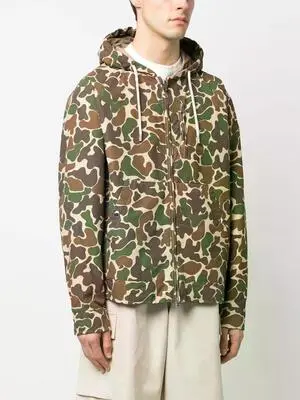 Woolrich Camouflage-print Drawstring Jacket