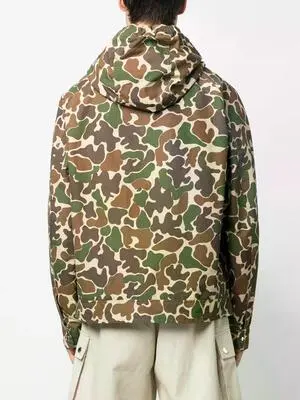 Woolrich Camouflage-print Drawstring Jacket