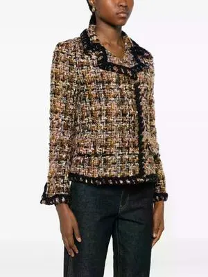 Etro Double-breasted Tweed Jacket