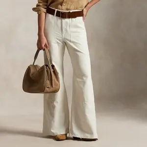 Ralph Lauren Carpenter Flare Pant Cream