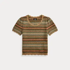 Ralph Lauren Fair Isle Wool Jacquard Sweater
