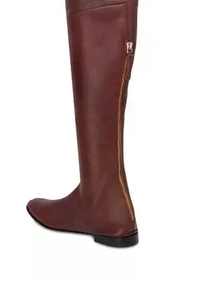 Alberta Ferretti Over-the-knee Leather Boots