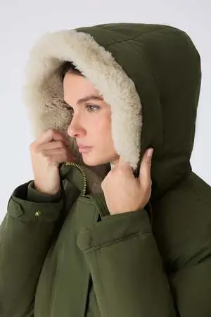 Mackage Hera 3-in-1 Down Parka With Shearling Lining - Black