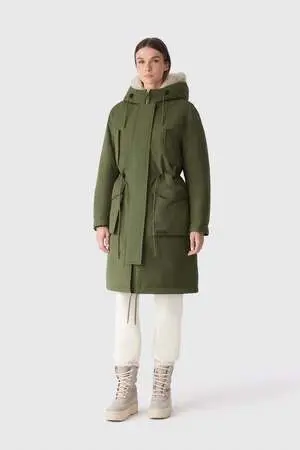 Mackage Hera 3-in-1 Down Parka With Shearling Lining