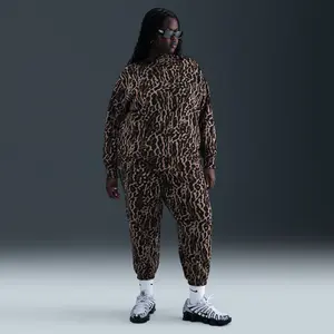 Nike Sportswear Phoenix Fleece High-waisted Oversized Printed Sweatpants
