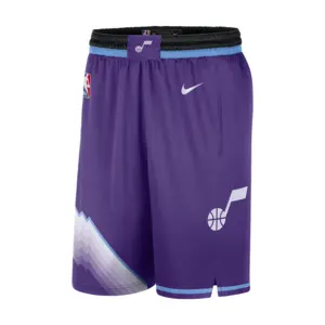 Nike Utah Jazz Icon Edition 2025/26 Dri-fit Nba Swingman Shorts - Purple